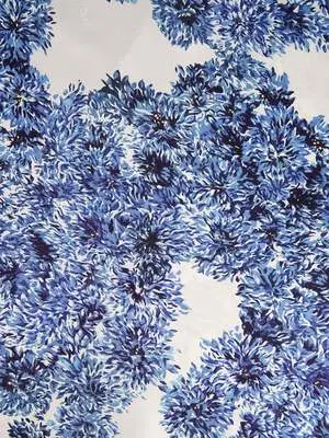 Givenchy Silk Shirt With Pompom Print - Blue