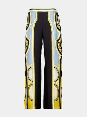 La DoubleJ Sanctuary Placée Black Silk Twill Club Pants