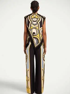 La DoubleJ Sanctuary Placée Black Silk Twill Club Pants