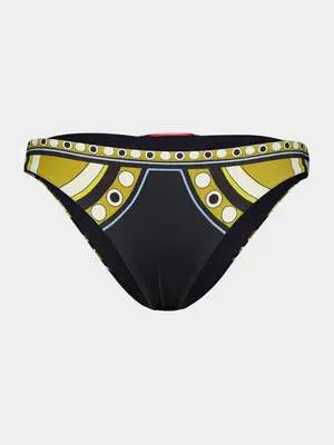 La DoubleJ Sanctuary Placée Lycra Bikini Bottom - Multicolour