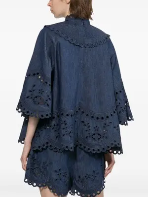 Zimmermann Mahon Denim Top