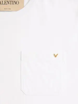 Valentino Garavani Vgold Cotton T-shirt