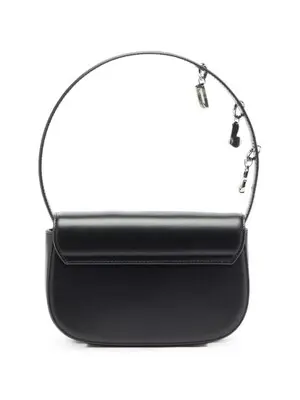 DIESEL® 1dr Leather Shoulder Bag - Black