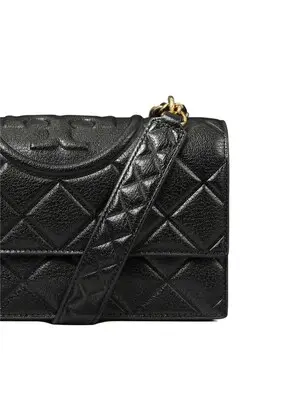 Tory Burch Fleming Small Leather Crossbody Bag