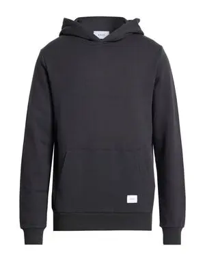 SHOE Cotton French Terry Hooded Sweatshirt - Grey