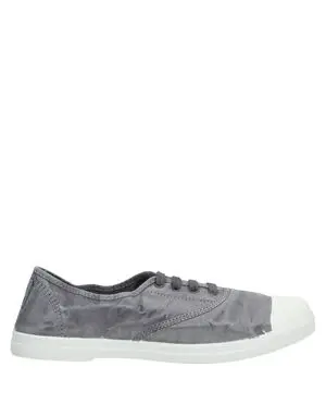 NATURAL WORLD Organic Cotton Faded Low-top Sneakers - Grey