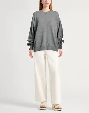 ANIYE BY Ribbed Crewneck Sweater In Polyamide, Wool, Viscose, Cashmere, And Elastane