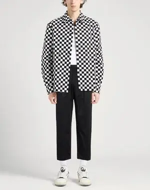 FAMILY FIRST Pants Size Cotton, Elastane - Black