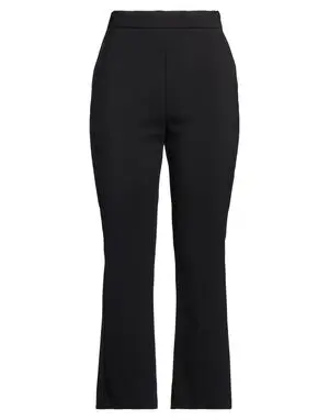 Max Mara Pants Size Virgin Wool, Elastane - Black