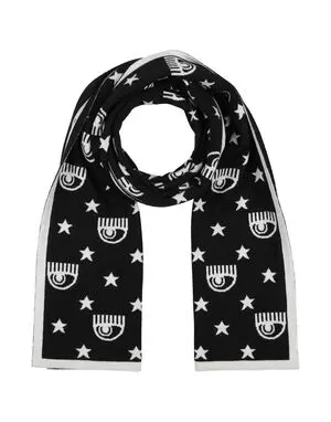 CHIARA FERRAGNI Scarf Acrylic, Wool
