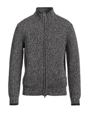 Fedeli Alpaca And Virgin Wool Zip-up Cardigan - Grey