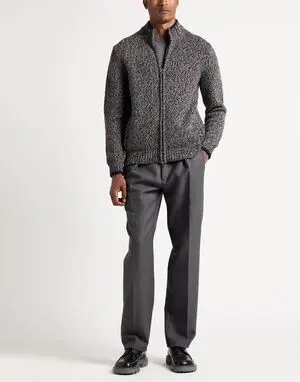 Fedeli Alpaca And Virgin Wool Zip-up Cardigan