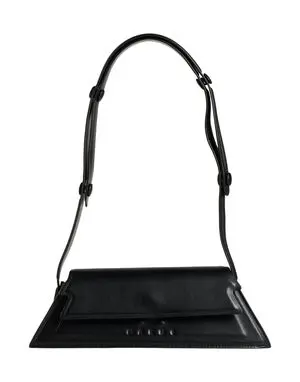 Marni Leather Shoulder Bag - Black