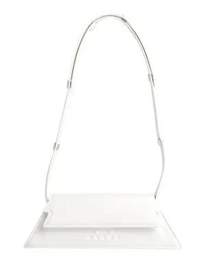 Marni Leather Shoulder Bag - White