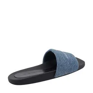 Alexander Wang Logo Embellished Pool Sandals