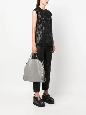 Stella McCartney Falabella Foldover Bag - Gray