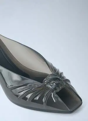 Chloé Pointed Toe Stiletto Mule Heels