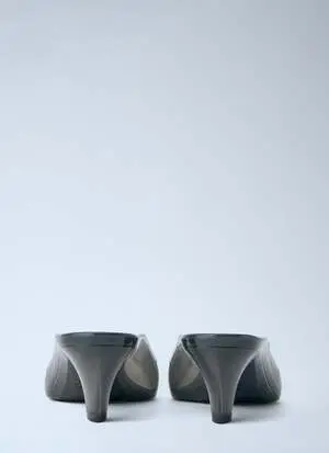 Chloé Pointed Toe Stiletto Mule Heels