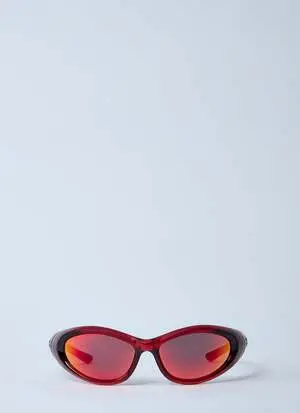 Balenciaga Sporty B Round Af Sunglasses