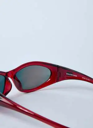 Balenciaga Sporty B Round Af Sunglasses