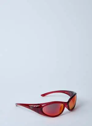 Balenciaga Sporty B Round Af Sunglasses