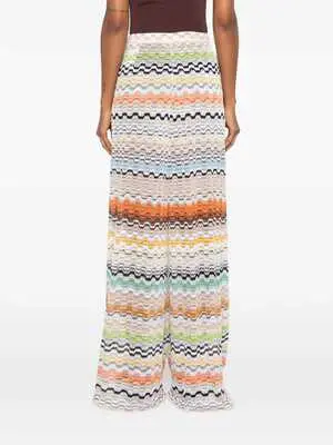 Missoni Zigzag Knit Palazzo Pants