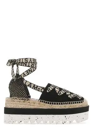Stella McCartney Gaia Organic Canvas Espadrilles - Multicolor
