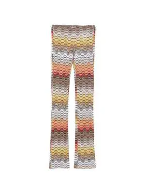 Missoni Zigzag Knit Trousers - Multicolor
