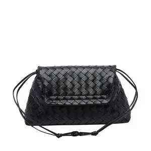 Bottega Veneta Woven Lamb Leather Shoulder Bag
