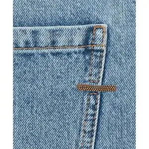 Brunello Cucinelli Straight-leg Denim Jeans With Crystal Embellishments - Blue