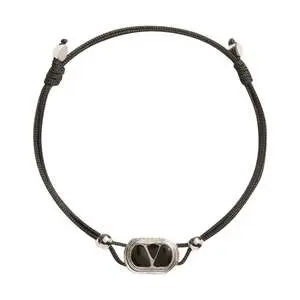 Valentino Garavani Ovalette Bracelet - Black