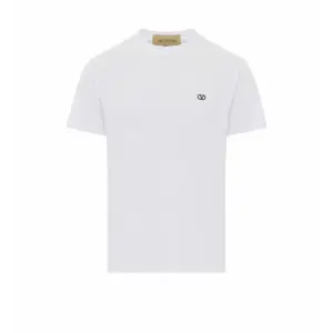 Valentino Garavani Valentino Garavani Men Vlogo Signature T-Shirt White