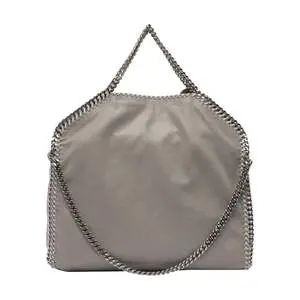 Stella McCartney Falabella Tote Bag With Silver Piping