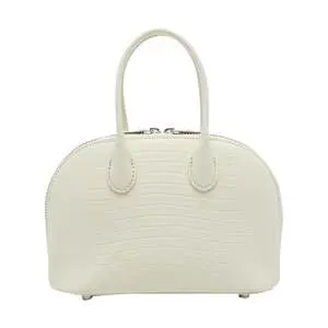 SELF-PORTRAIT Embossed Leather Mini Bag With Appliqu