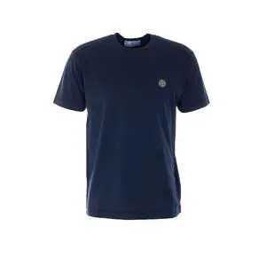 Stone Island Logo T-shirt - Blue