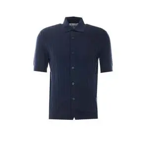 Brunello Cucinelli Knit Shirt - Blue