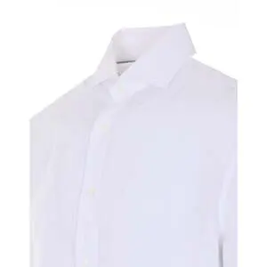 Brunello Cucinelli Linen Easy Fit Shirt - White
