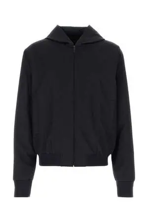 Gucci Dark Gg Cotton Jacket - Blue