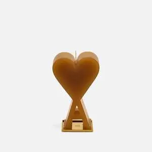 AMI Paris De Coeur Candle Beige