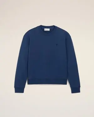 AMI Paris De Coeur Sweatshirt - Ink