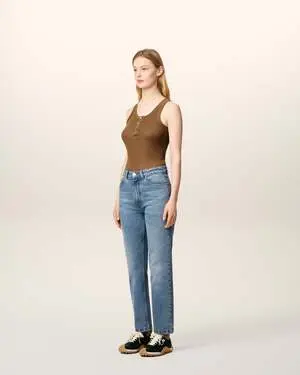 AMI Paris Classic Fit Indigo Denim Jeans