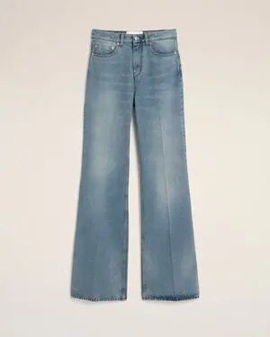 AMI Paris Flare Fit Cotton Jeans
