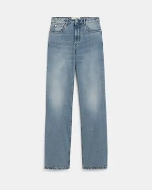 AMI Paris Large-fit Cotton Jeans - Blue