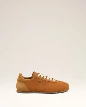 AMI AMI Paris Nylon And Suede Soft Sneakers