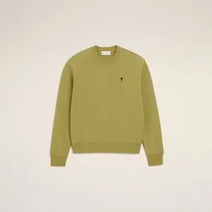 AMI Paris De Coeur Sweatshirt - Matcha
