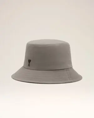AMI Paris De Coeur Bucket Hat - Carbon
