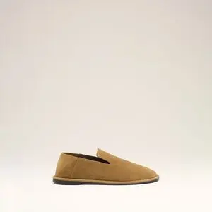 AMI Paris Suede Midi Slippers