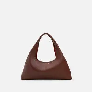 Ami Soft Leather Etienne Shoulder Bag - Cherry