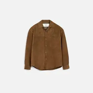 AMI Paris Goat Suede Overshirt