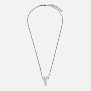 AMI Paris De Coeur Pendant Necklace - Silver